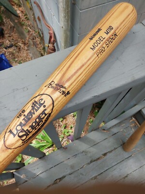 Game BASEBALL Bat Used LOUISVILLE SLUGGER M110 PRO STOCK USA ...