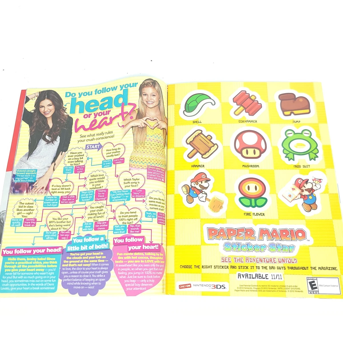 Paper Mario Sticker Star Sticker Pages