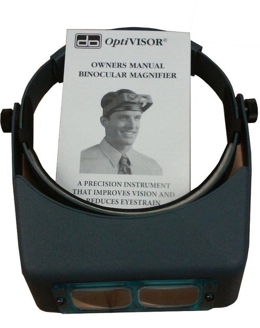 Donegan DA-5 Optivisor Binocular Headband Magnifier With Glass for sale ...