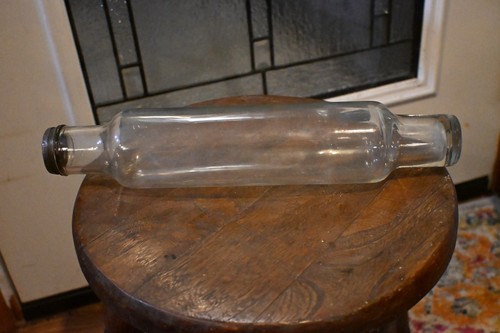 Glass Rolling Pin Metal End Cap ~ VINTAGE 1930s 1940s | eBay