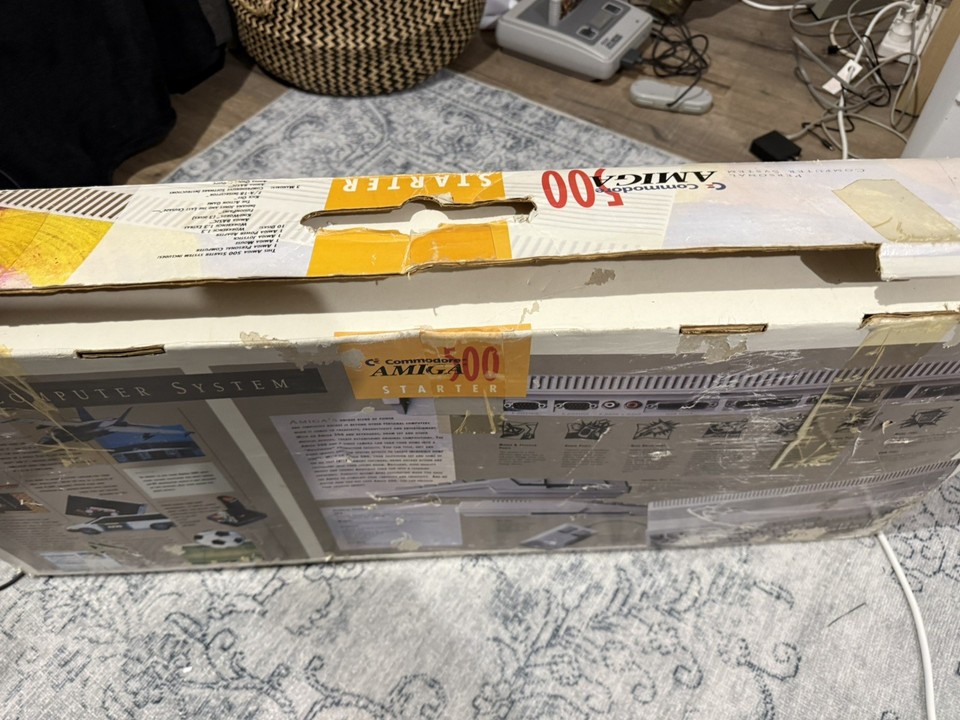 Boxed Commodore Amiga 500 Computer Starter Pack | eBay Australia