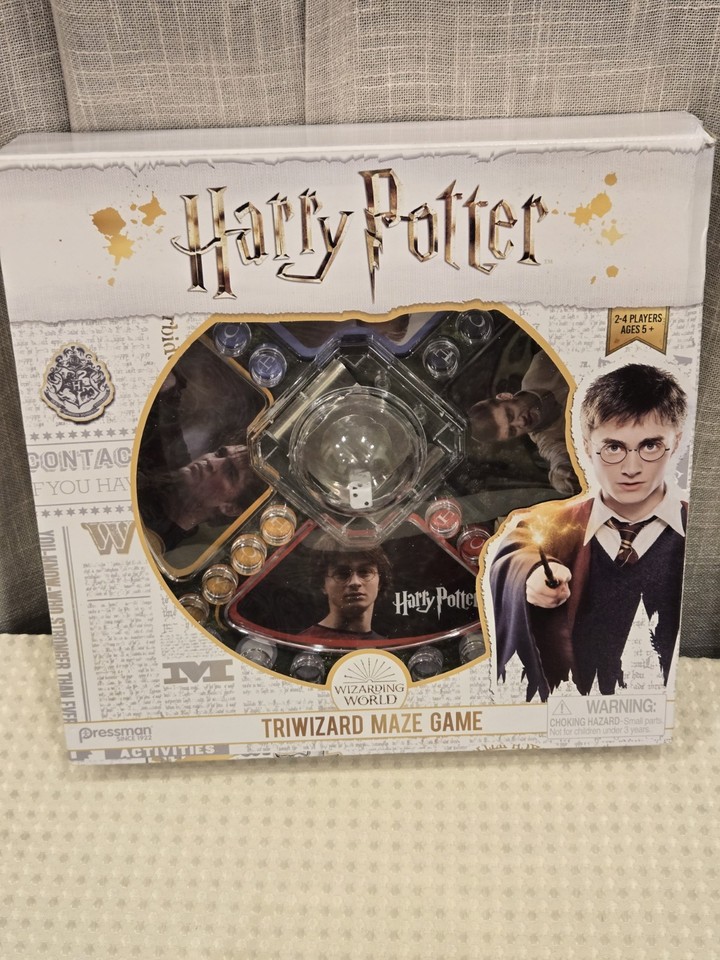 Harry Potter Triwizard Maze Game Pressman Potter Tri-Wizard Tournament ...