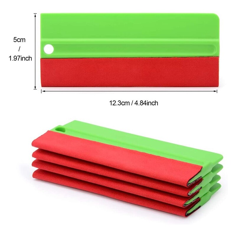 5 Pcs Big Buffer Vinyl Squeegee for Sensitive Surface Film Vinyl Wrap ...