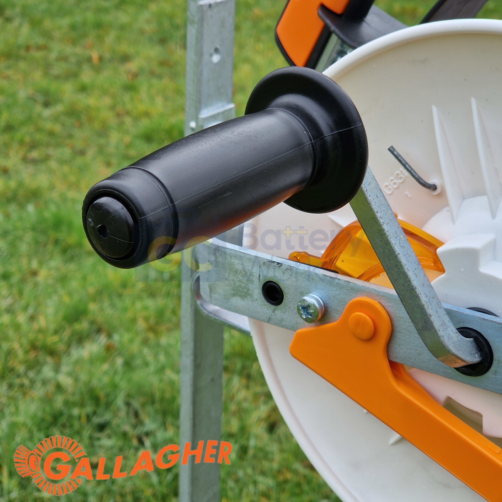Gallagher Large Reel Premium Geared 3:1 Electric Fence Wire Spool ...