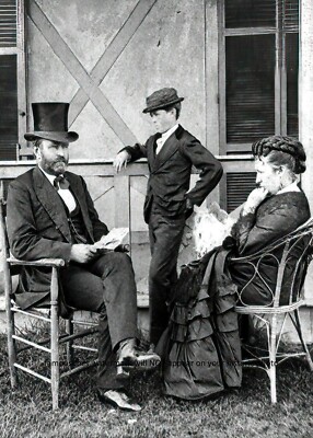 1872 Ulysses S Grant Family PHOTO Civil War Union General,US President ...