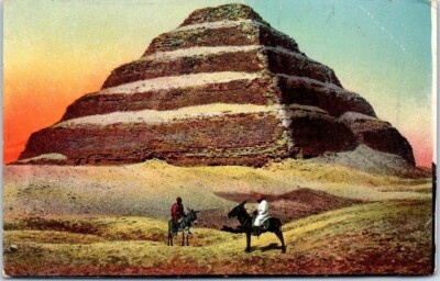 c1910s Egypt RPPC SAKKARAH Pyramid Real Photo Postcard | eBay