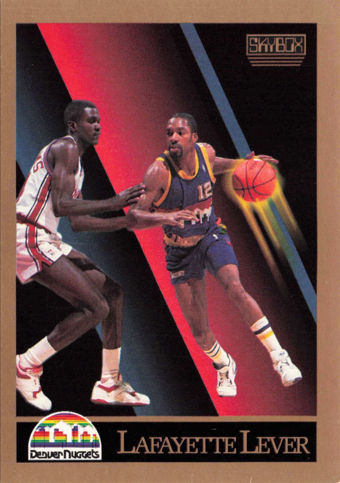 Lafayette Lever 1990 SkyBox #78 Denver Nuggets | eBay