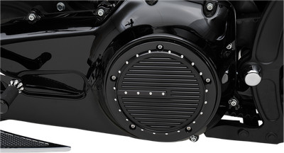 Covington Derby Cover Black Dimpled w Hardware Harley CVO Ultra Classic ...