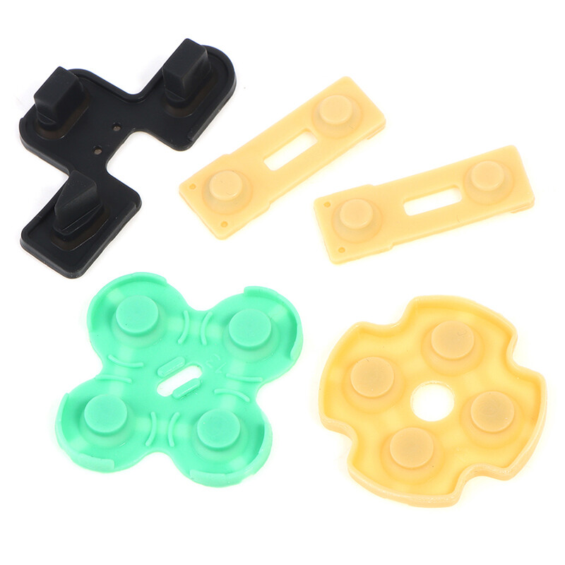 2set Conductive Rubber Contact Pad Button D-Pad for Sony PS2 Controller ...
