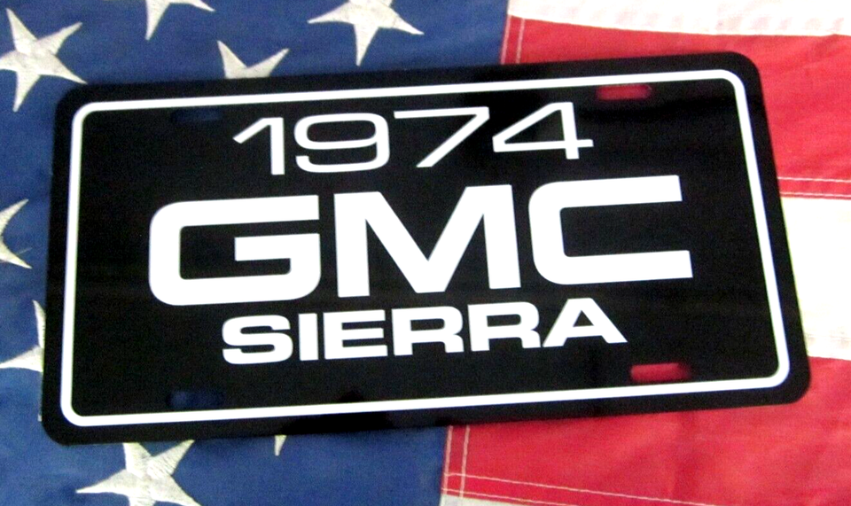 1974 GMC SIERRA pickup truck license plate tag 74 C15 ........ other ...