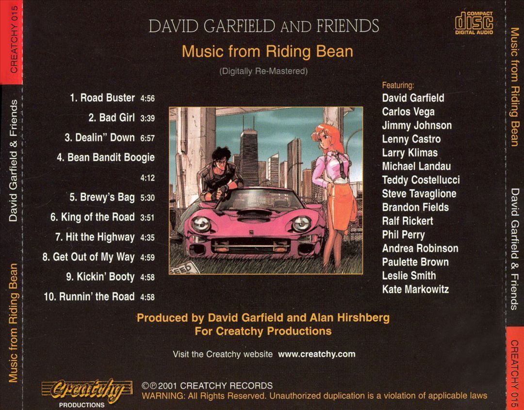 DAVID GARFIELD - MUSIC FROM RIDING BEAN NEW CD 616948196929| eBay