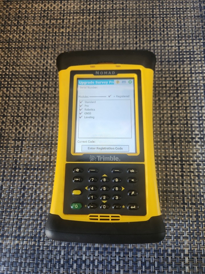 Trimble Nomad TDS Data Collector Rugged Handheld with Survey Pro 6 | eBay