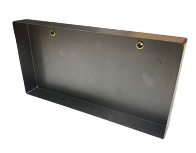 Steel Frenched Recessed License Plate Box For Custom Hot Rat Street Rod
