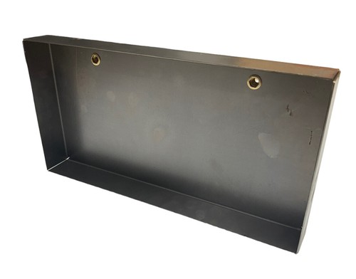 Steel Frenched Recessed License Plate Box For Lowrider Truck Tailgate ...