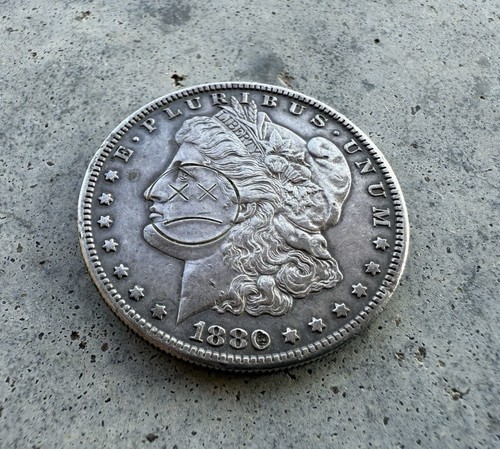 Andy Frankart AFK Afrankart RARE EDC Silver Coin Stamped | eBay