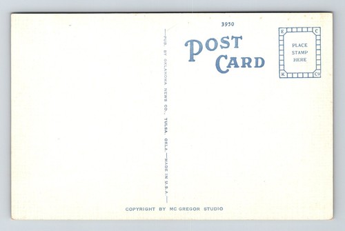 Vintage Oklahoma Oil Field Postcard by Oklahoma News Co. McGregor ...