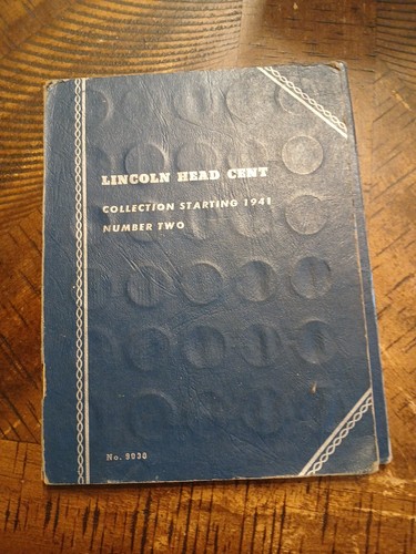 Lincoln Wheat Penny Collection 1941–1961 in Whitman Folder #9030 ...