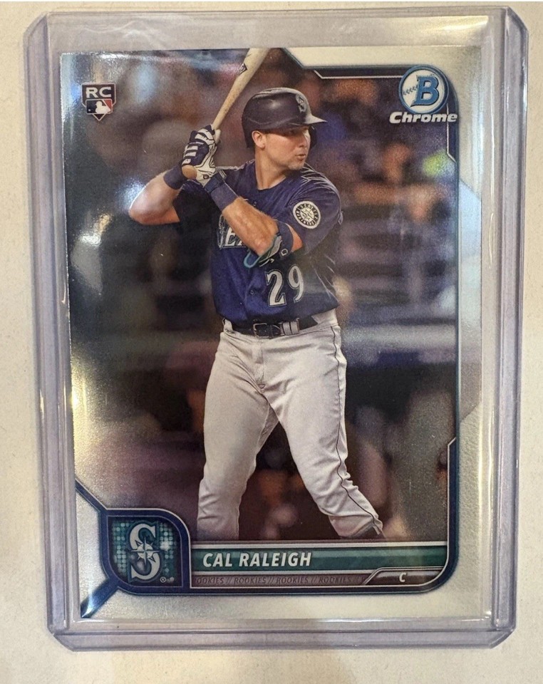 Cal Raleigh / Kurtz 6 Card Topps Bowman Chrome RC Prospect Cards | eBay