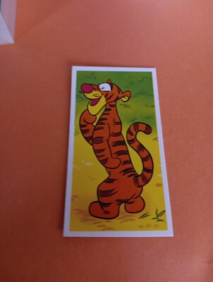 TIGGER WINNIE THE POOH THE MAGICAL WORLD OF DISNEY MINI TRADING CARD | eBay