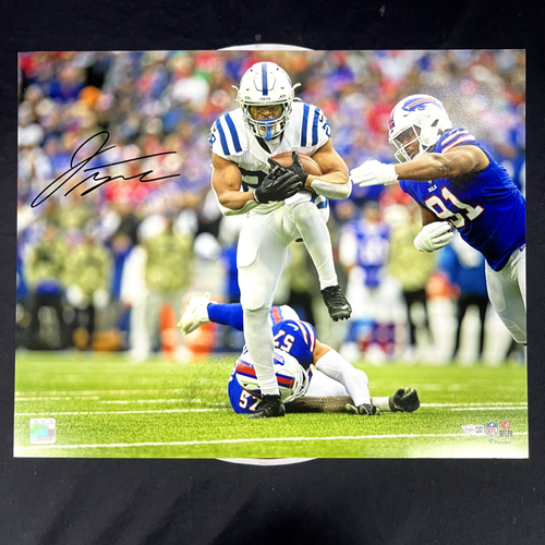 Jonathan Taylor Indianapolis Colts Autographed Signed 16x20 Fanatics ...