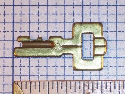 Vintage Stamped Steel Key Trunk Padlock Antique Lock Box Desk Cabinet ...