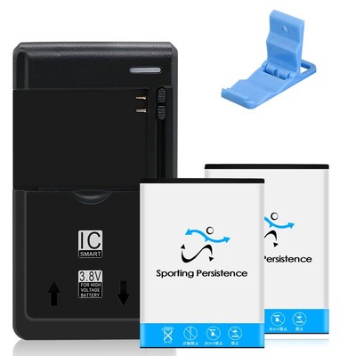 4in1 Sporting 2x 1250mAh Battery Charger Bracket for Samsung Comment 3 ...