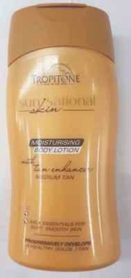 Tropitone Sunsational Skin Moisturising Body Lotion with Tan Enhancer ...