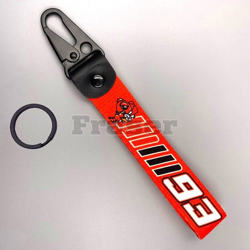 Variety of Motorcycle Keyring MotoGP Motocross Car keychain wrist strap ...
