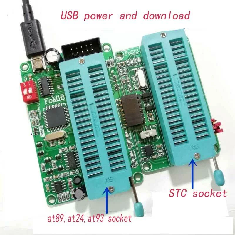 AT89C51,52,S51,S52 8051 And EEPROM Programmer (Upto, 45% OFF