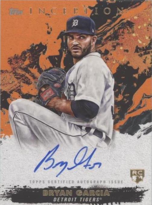 2021 Topps Inception - Rookie and Emerging Star Autographs Bryan Garcia ...
