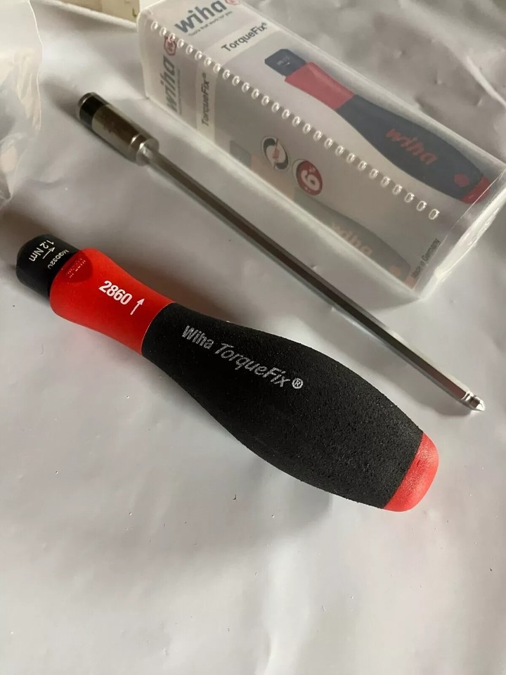 Wiha 2860 TorqueFix Adjustable Wrench Screwdriver Kit T08 Key Size 1.2 nm Torqu | eBay