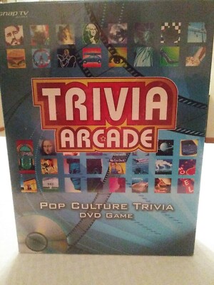 Trivia Arcade Pop Culture Trivia Dvd Game Age 12+ | eBay