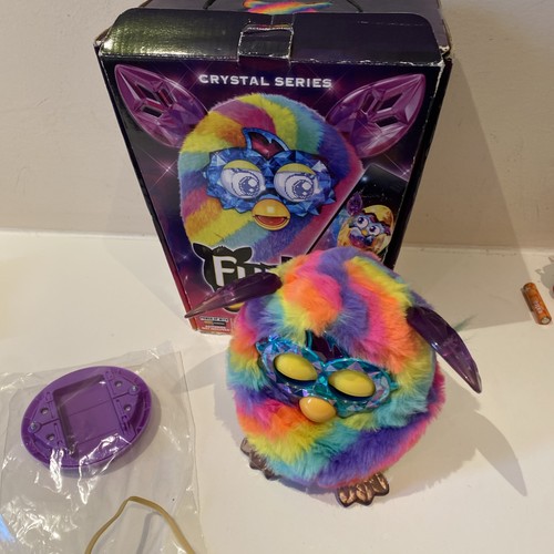 Furby Boom crystal series - Rainbow - Interactive Hasbro Toy Electronic ...
