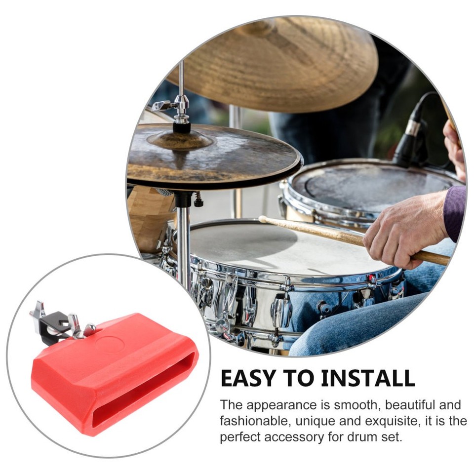 Sturdy Drum Set Cow Bell Wear Resistant Drum Kit Cowbell Drum Set ...