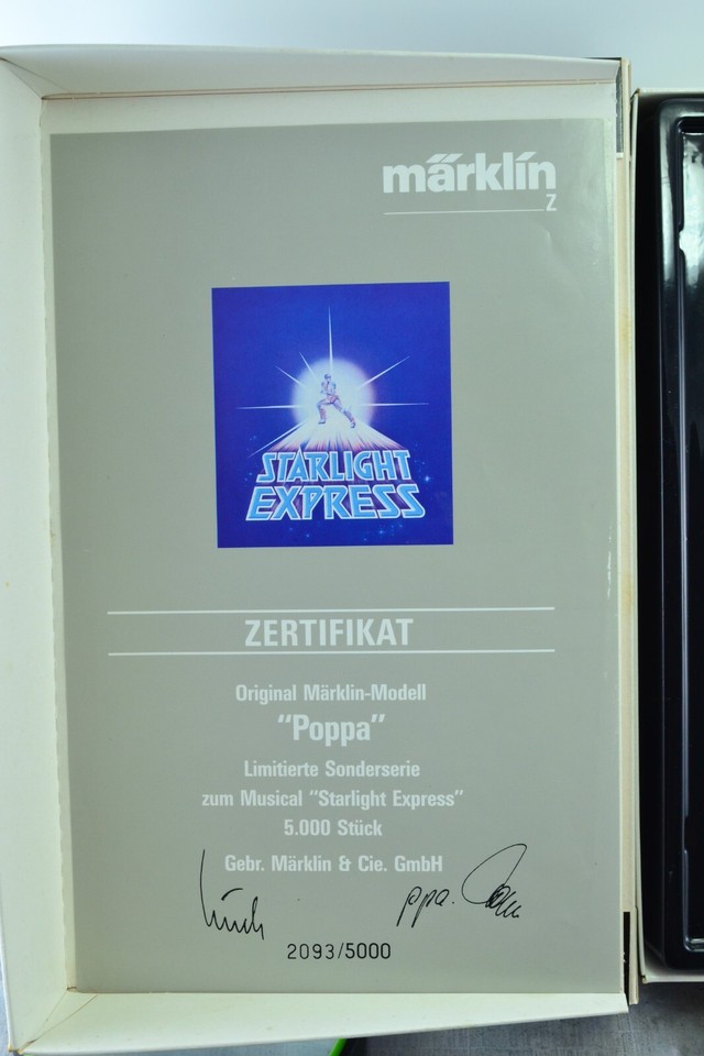 Marklin 8115 Starlight Express Passenger Train Set Poppa Z Scale | eBay