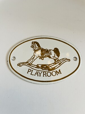 vintage Dodo oval Playroom sign made in England | eBay