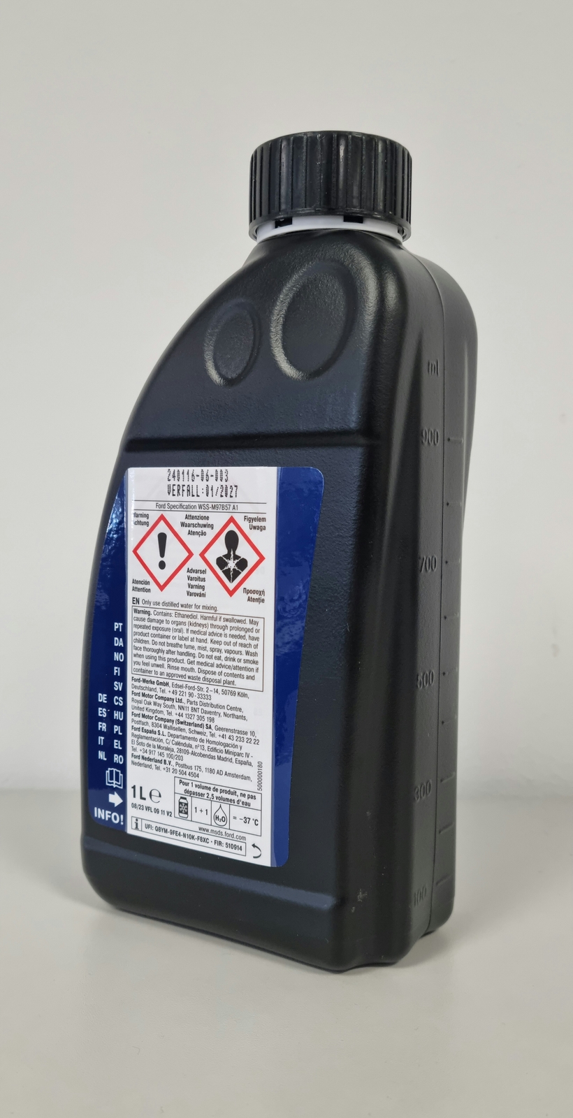 Genuine Ford Super Plus Premium Longlife Antifreeze Coolant 1L 2733434 ...