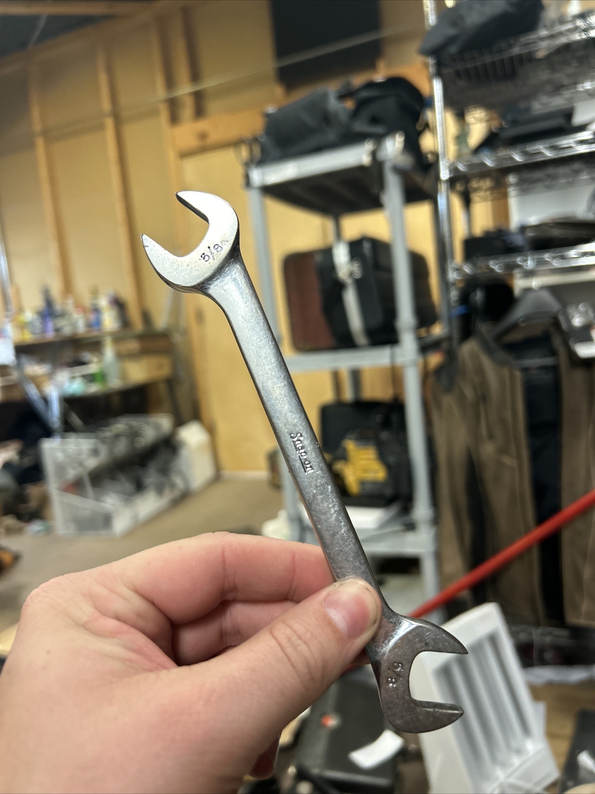 Snap on 5/8" 4 Way Angle Head Wrench VS 20 Old Underline Script | eBay