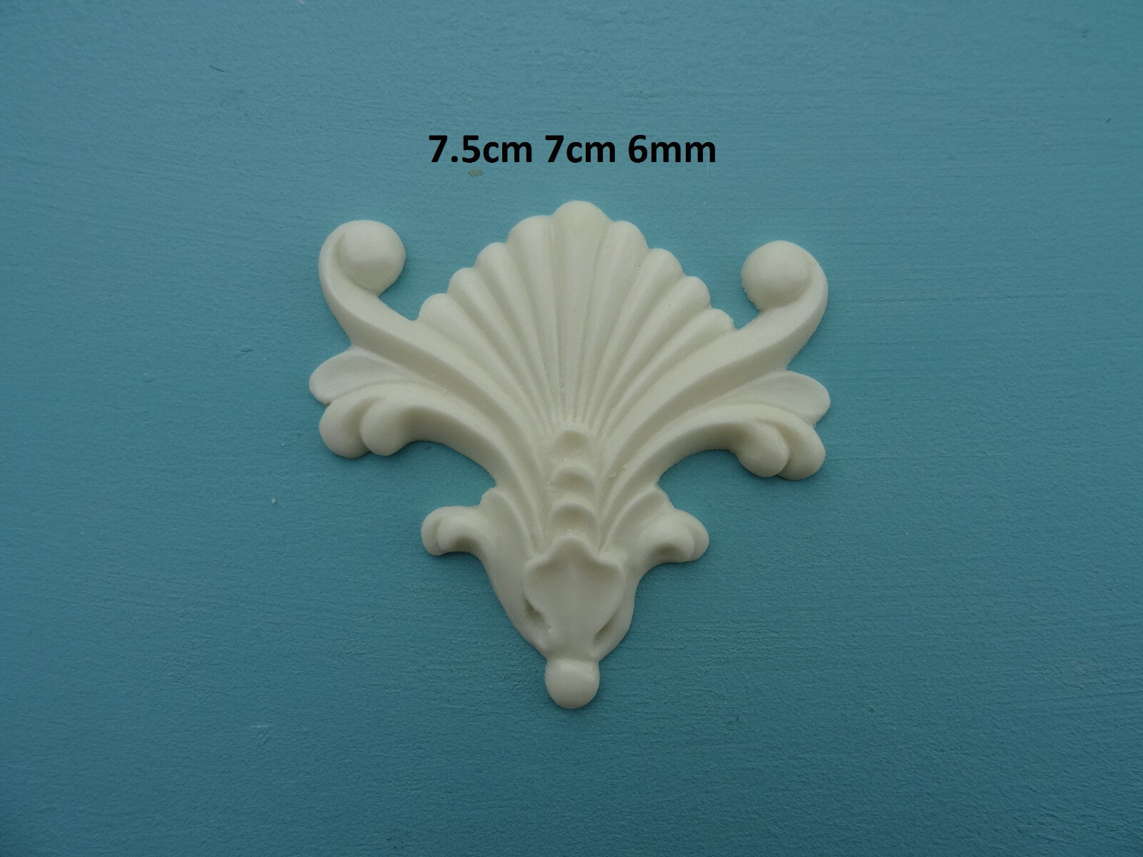 Decorative shell applique onlay resin furniture moulding SS1 | eBay