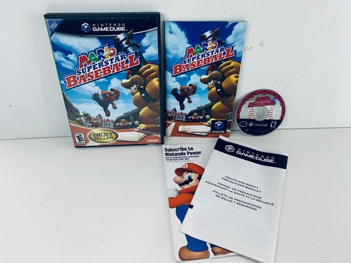 Mario Superstar Baseball Nintendo GameCube NTSC U/C Good Condition | eBay