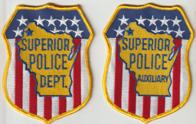 Superior WI Police & Auxiliary obsolete patches ship from Australia | eBay