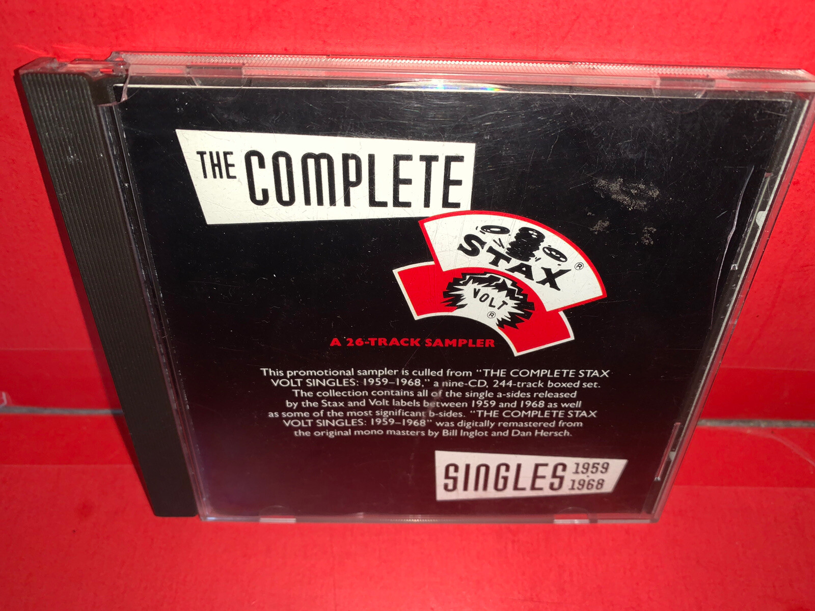 The Complete Stax/Volt Singles - 1959-1968 - 26 Track Sampler /Promo ...