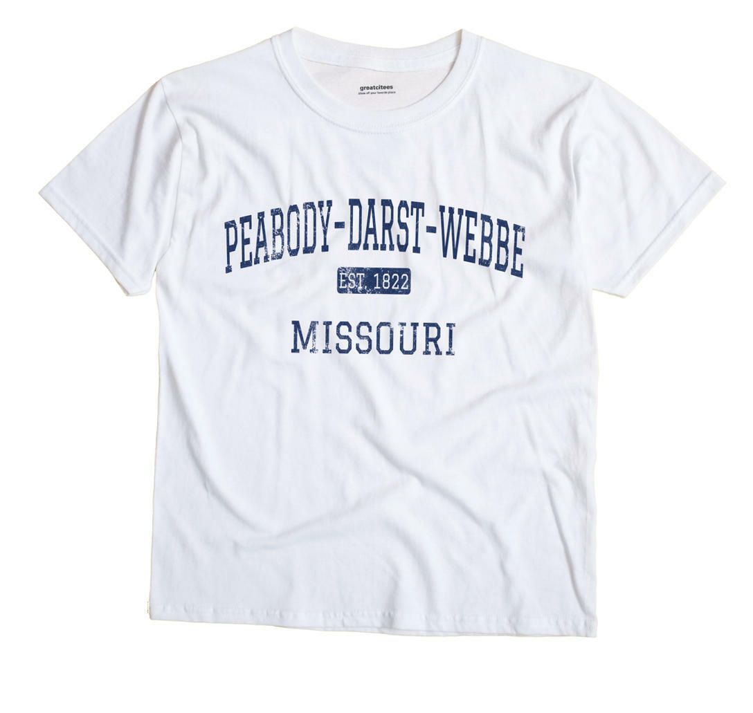 Peabody–Darst–Webbe Missouri MO T-Shirt St. Louis EST | eBay