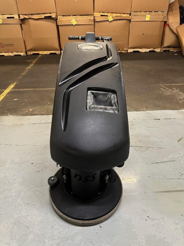 NSS Self-propelled 20" floor scrubber with NEW batteries and FREE ...