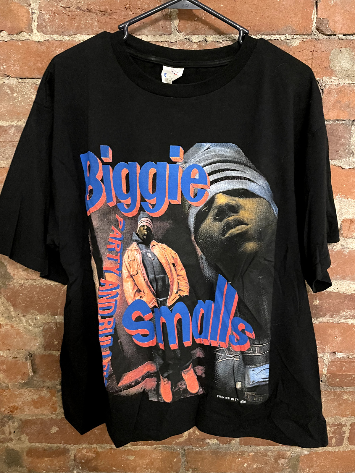 Bootleg 90s The Notorious BIG T Shirt Biggie Smalls R… - Gem