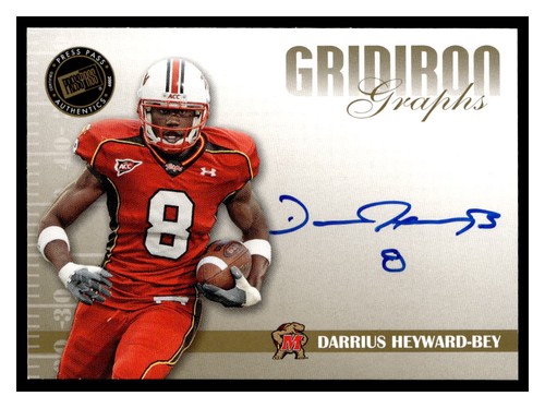 Darrius Heyward-Bey 2009 Press Pass SE AUTOGRAPH | eBay