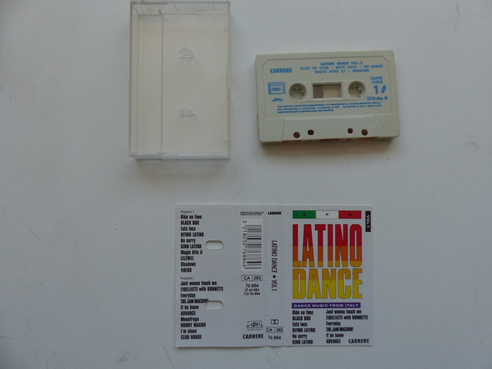 K7 LATINO DANCE Dance music from Italy BLACK BOX RITMO LATINO ...