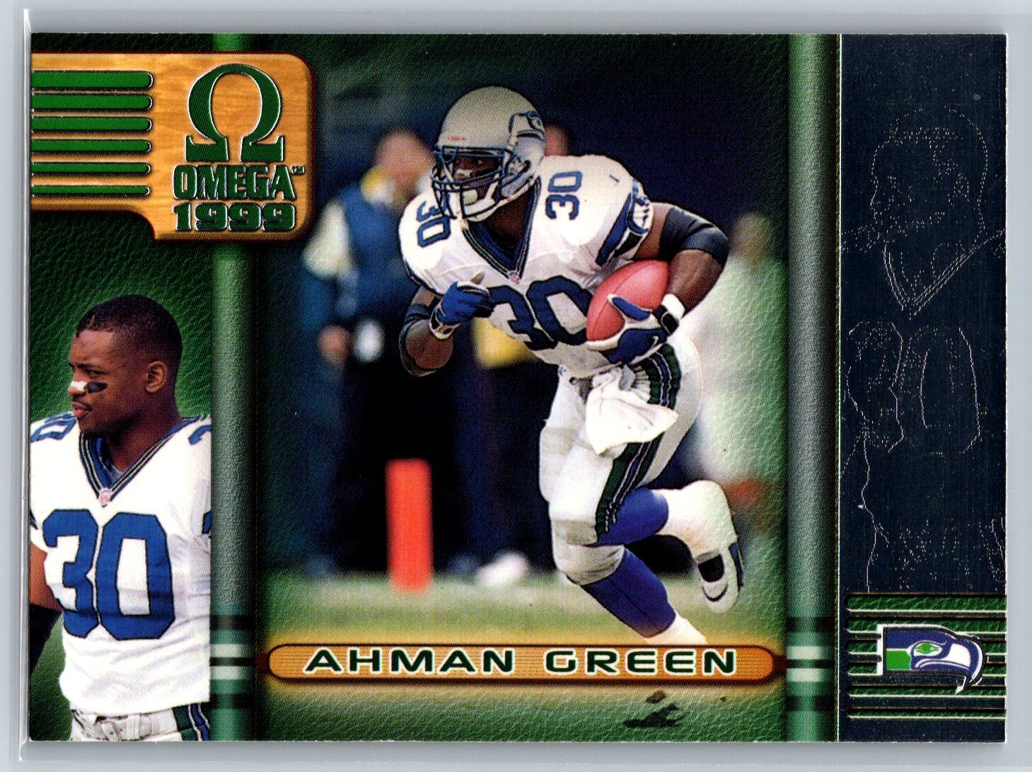 1999 Pacific Omega Ahman Green Seattle Seahawks #214 | eBay