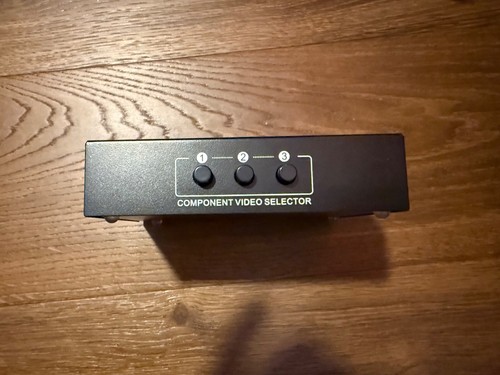 3 Port Component Analog Video Switch 602310266604| eBay