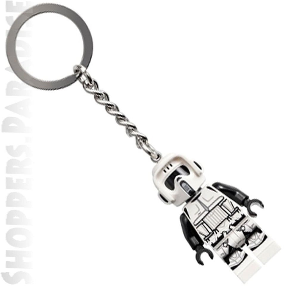 LEGO 854246 Star Wars SCOUT TROOPER Minifigure Minifig Keychain .. NWT ...